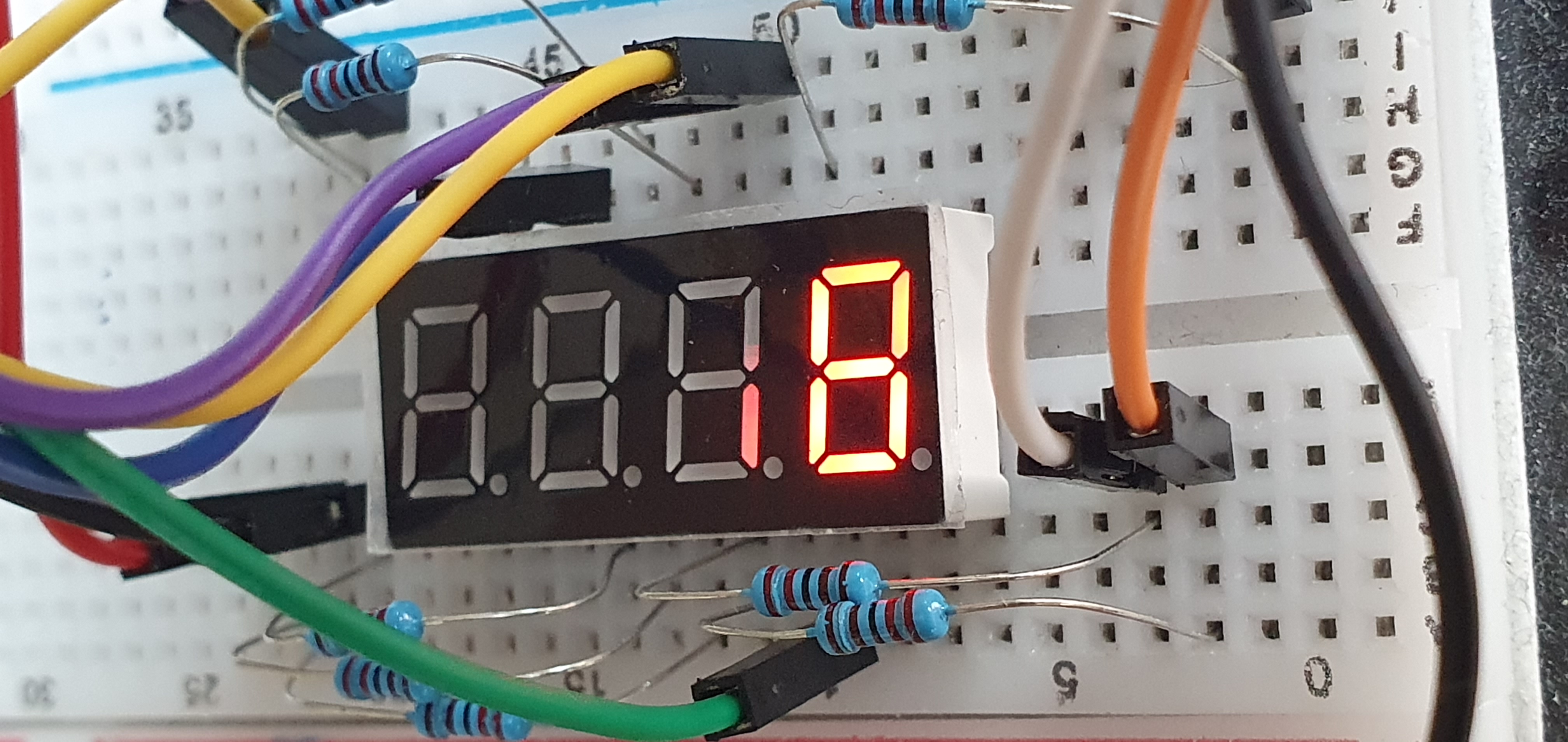 Solved: Having a ghosting symbols on 4-digit 7-segment CC ...