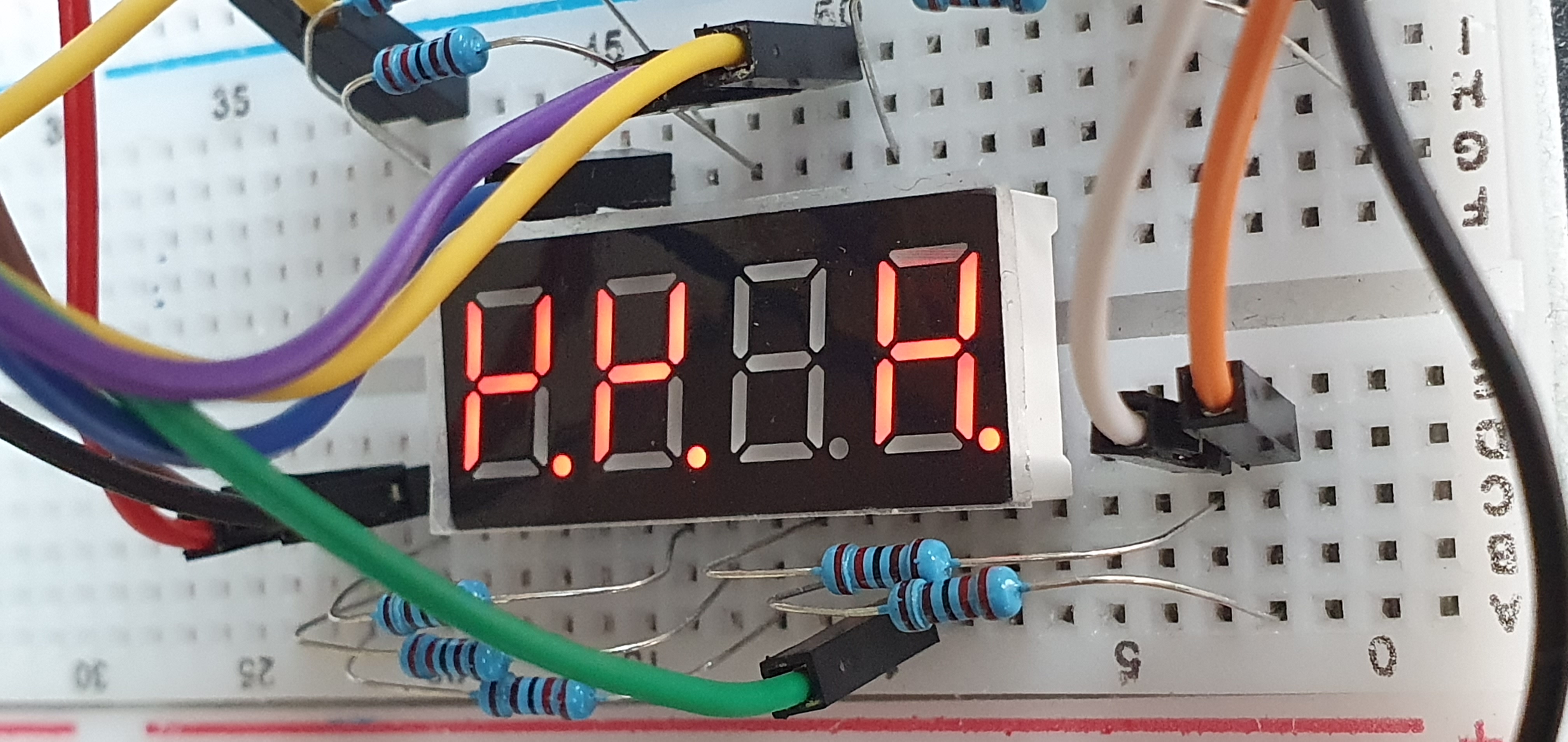 Solved: Having a ghosting symbols on 4-digit 7-segment CC ...