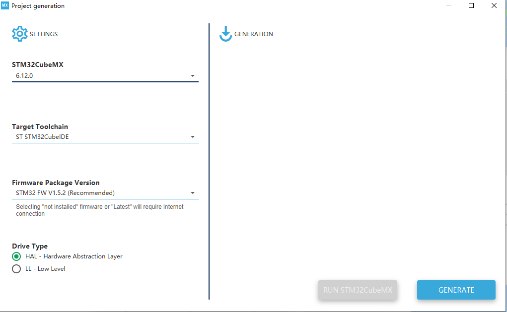 Solved: MC Workbench 6.3.0 - Generation of project fails. - STMicroelectronics Community