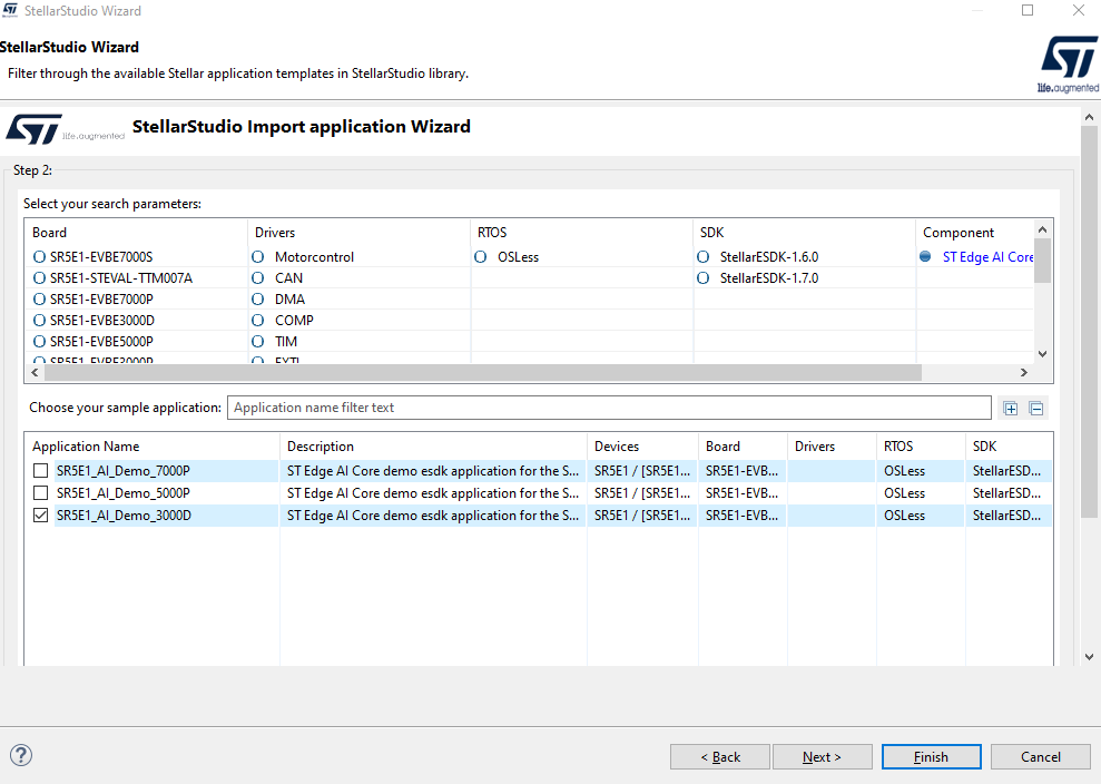 Solved: StellarStudio.AI GUI - STMicroelectronics Community