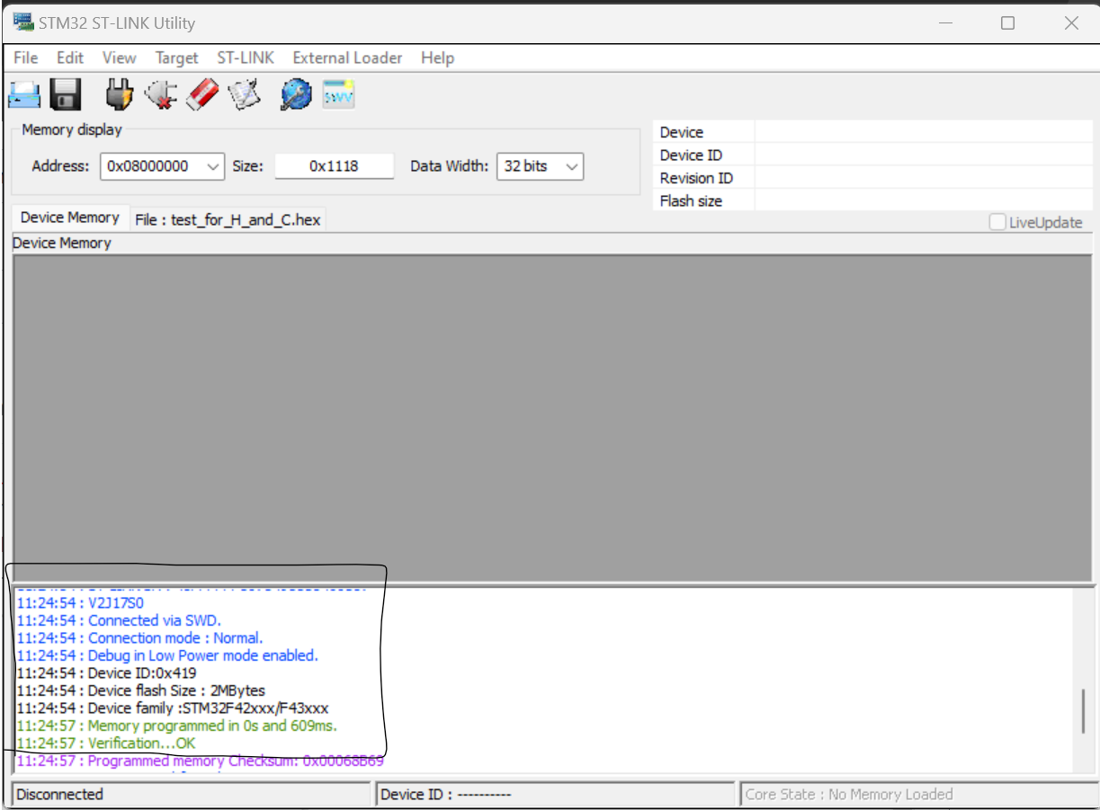 Error trying to connect the board to my Laptop usi... - STMicroelectronics Community