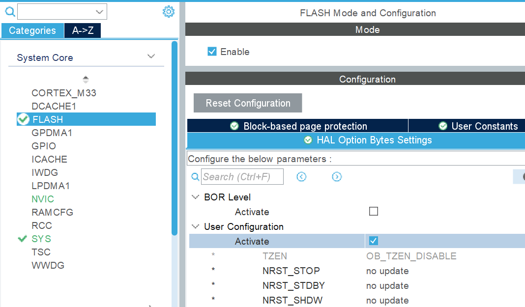 Solved Stm32cubemx 6 12 0 And Fw 1 6 0 For U5 Bug In Mx F Stmicroelectronics Community
