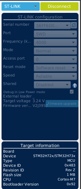 Getting Error While Flashing Nucleo H503rb Stmicroelectronics Community 