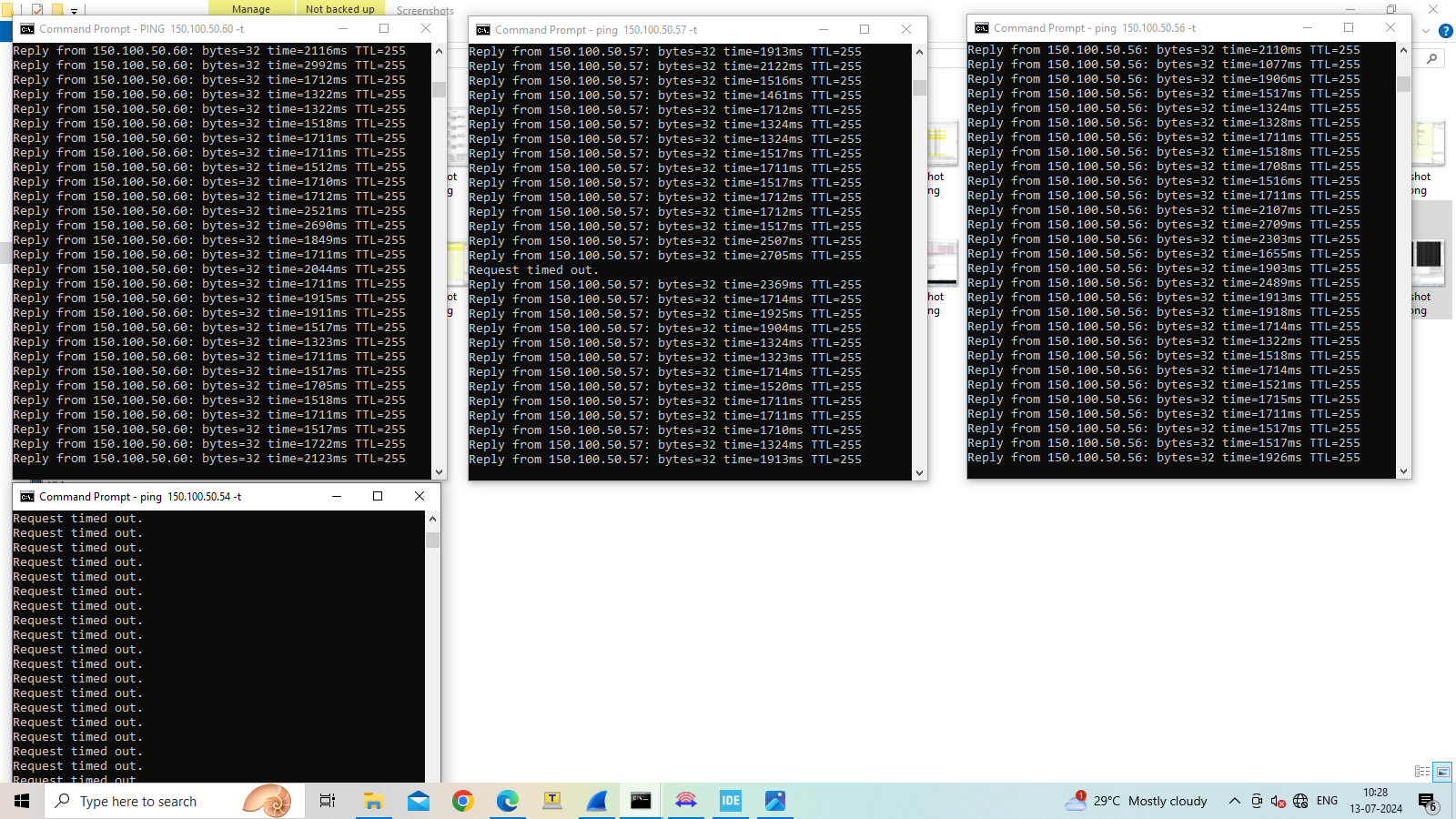 Solved Eth Lwip Stack For Ping Of Four Ips In Stm32h745 Stmicroelectronics Community 