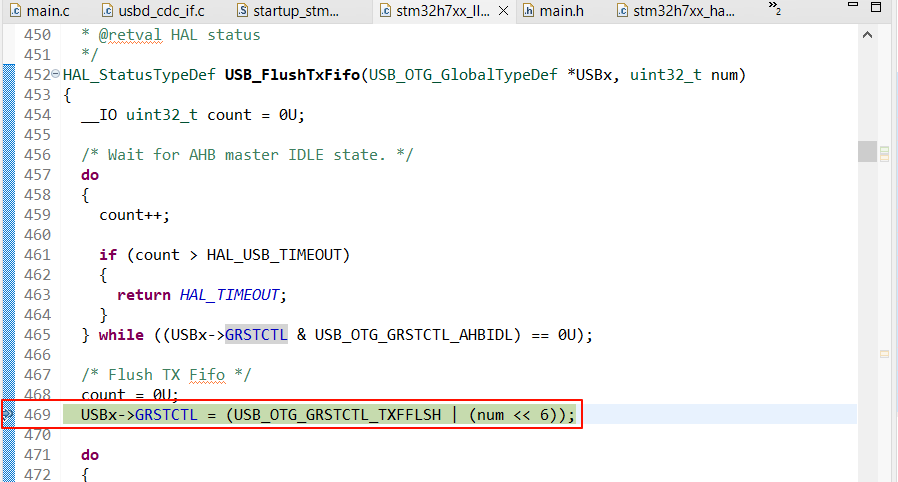 The Usb Can Not Init Ok And Error In Usb Devinit Stmicroelectronics Community