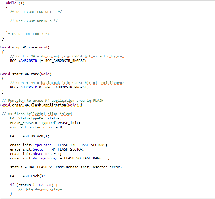 Stm32h745 Dual Core Bootloader Application Stmicroelectronics Community