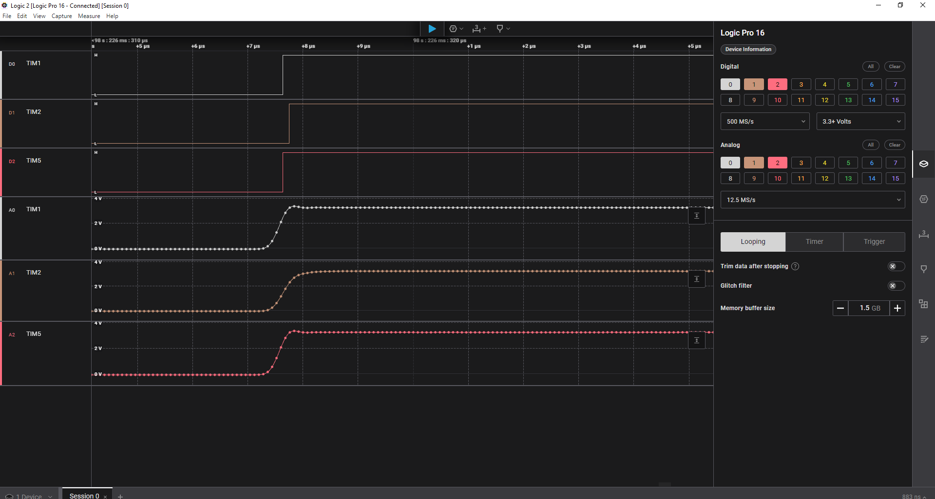 Solved Stm32h573 Timer Synchronization Issue Stmicroelectronics Community