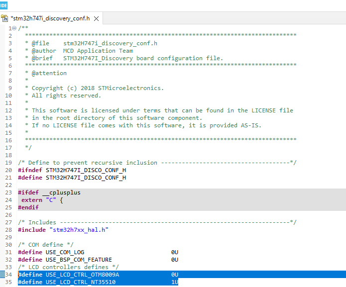 Solved Lcd C File Not Found Stmicroelectronics Community