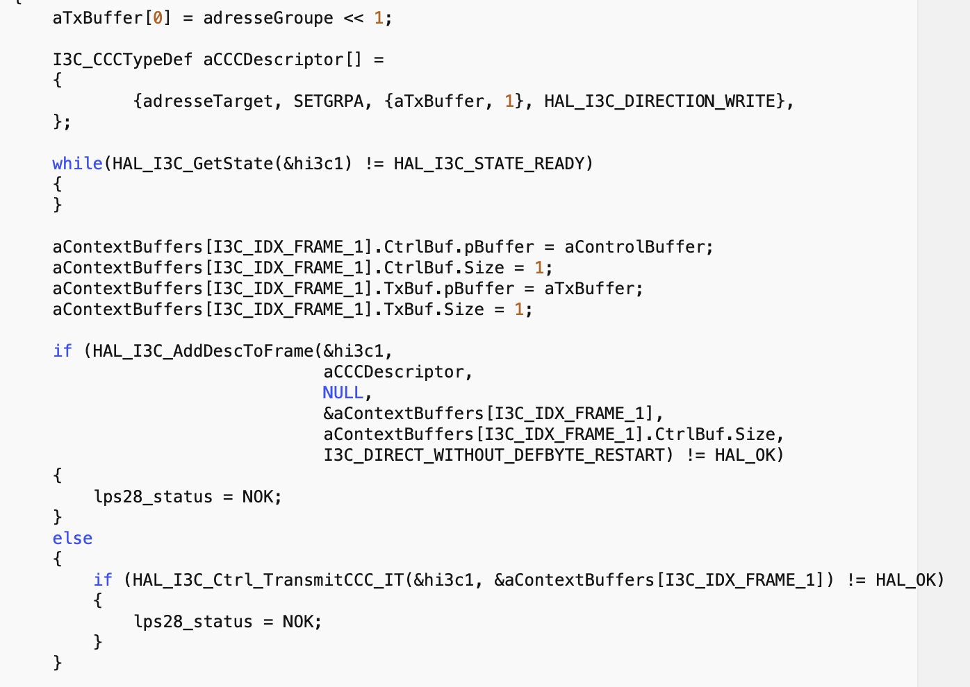 Stm32h5 I3c Setgrpa Stmicroelectronics Community