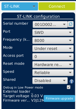 Solved: Nucleo H723ZG, DEV_TARGET_HELD_UNDER_RESET - STMicroelectronics Community