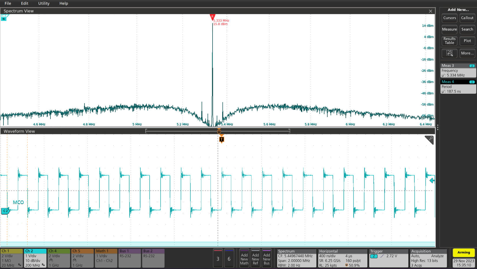 Stm32h7 Series Spread Spectrum Clock Generation S Stmicroelectronics Community