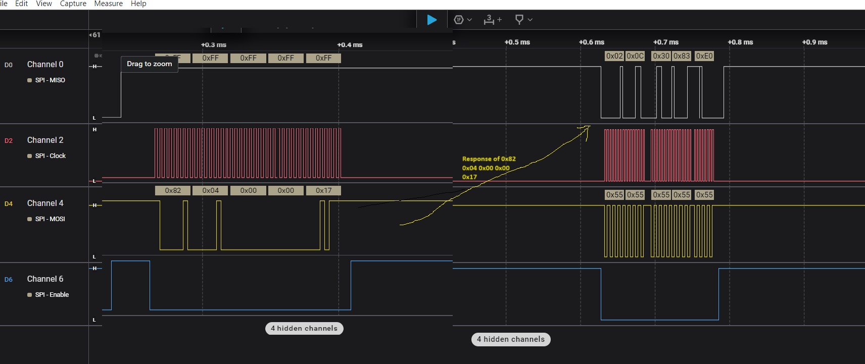 L9963E response frame error - STMicroelectronics Community