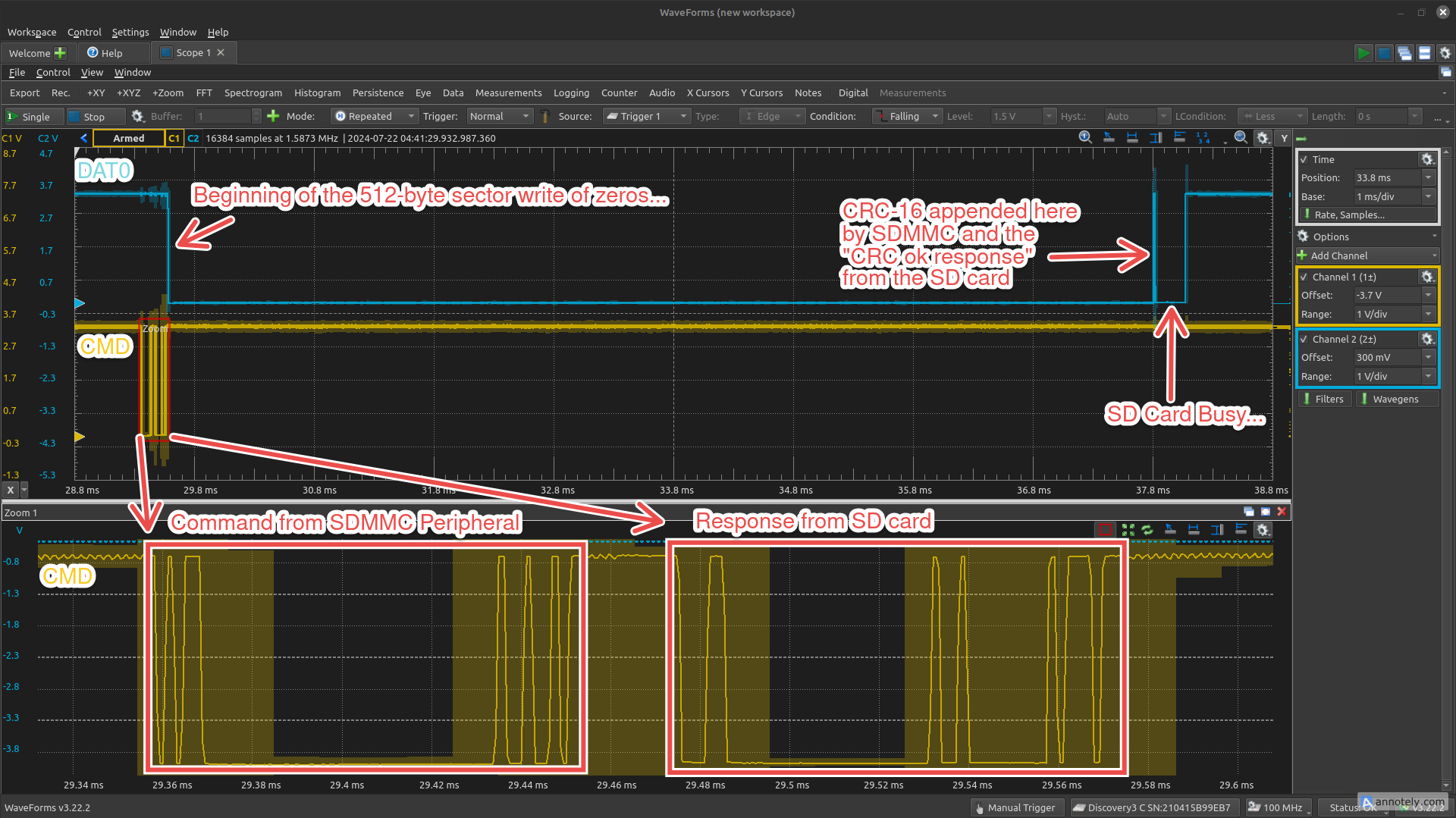 (SDMMC) The Journey of: How exactly does a CRC-16 ...