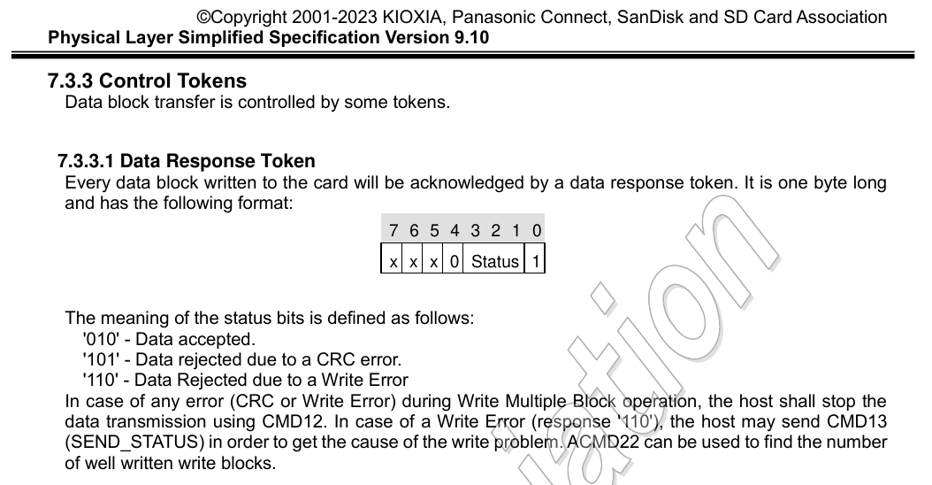 (SDMMC) The Journey of: How exactly does a CRC-16 ...