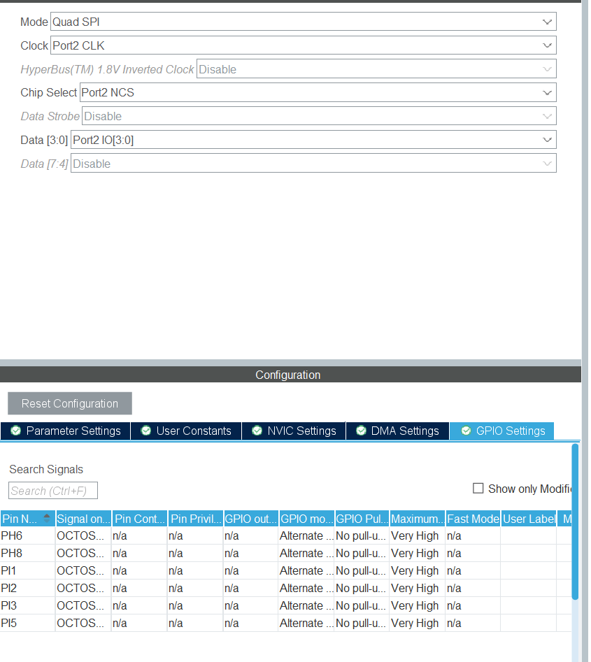 How to setup QSPI file sytem on Norflash - STMicroelectronics Community