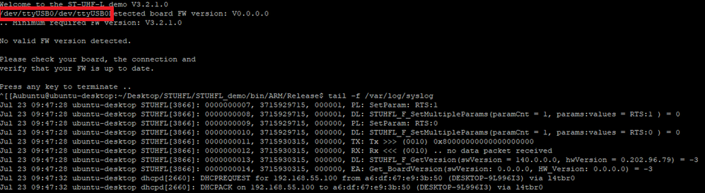 Solved: ST25RU3993 FW not found on Linux - STMicroelectronics Community