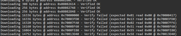 External QSPI flash programming using JLink - STMicroelectronics Community