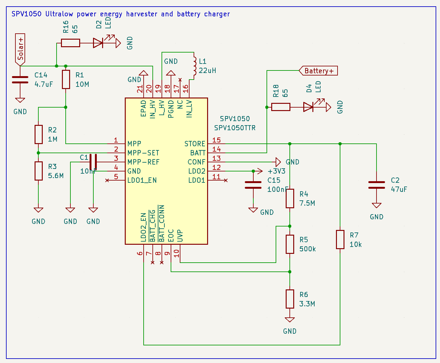SPV1050 No Voltage at the LDO-Out Pins - STMicroelectronics Community