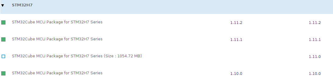Solved Missing Sdram Option In Stm32cubeide For Stm32h750 Stmicroelectronics Community