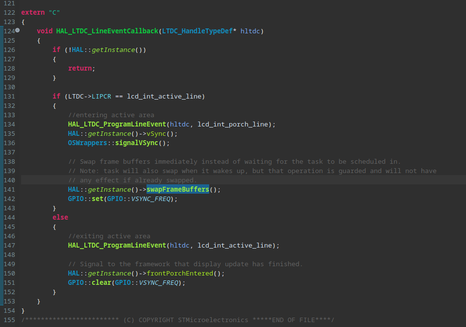 Solved Touchgfx Tick Not Running Methods Not Mutated Stmicroelectronics Community
