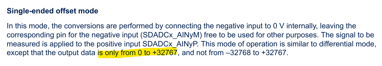 Solved: STM32F373 SADC how to get 0-3.3V 16 bit(65535)? - STMicroelectronics Community