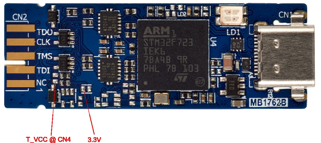 Solved: STLink V3MINIE no target voltage - STMicroelectronics Community