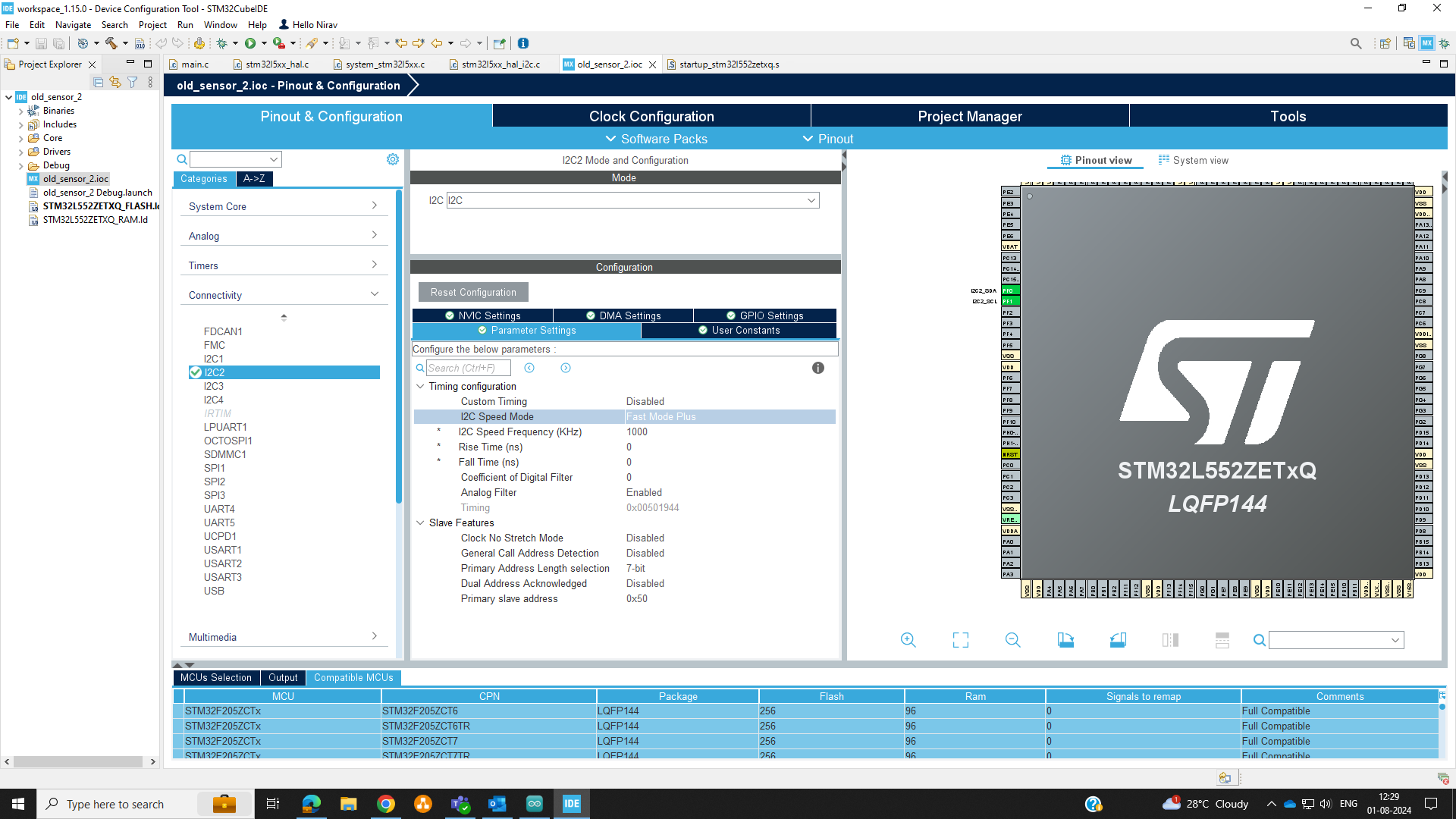 HAL_GetTick() returns the value -128 when called - STMicroelectronics Community