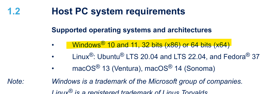 Solved: STM32CubeProgrammer V2.17 does not work. - STMicroelectronics Community