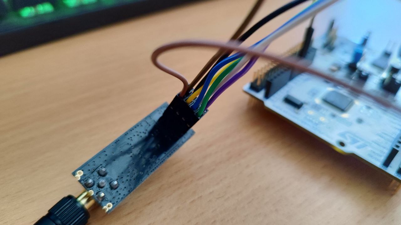 Can`t transmit data from STM32 to STM32 via NRF24L... - STMicroelectronics Community