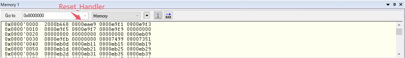 Solved: Why is the function address in the vector table of... - STMicroelectronics Community