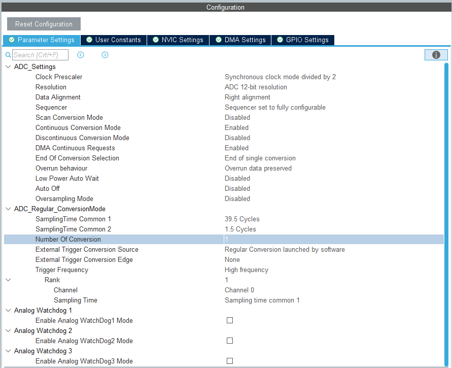 Correct ADC settings for DMA - Page 2 - STMicroelectronics Community