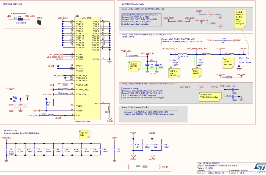Stm32h745iik6 Doesnt Execute Code On Power Up Ex Stmicroelectronics Community
