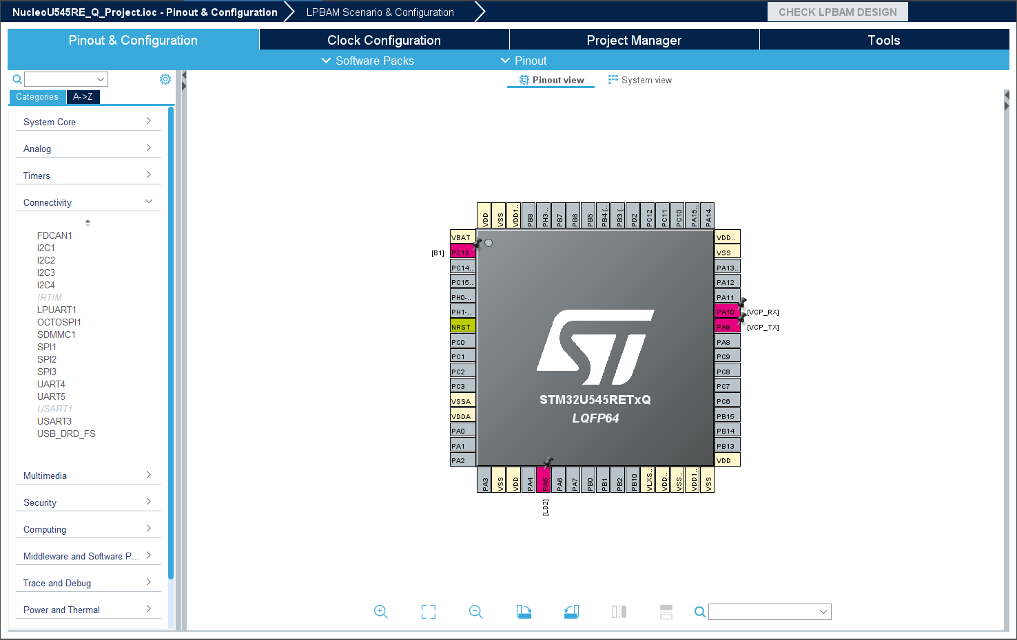 Solved: Nucleo-U545RE-Q in STM32CubeIDE (included CubeMX p... - STMicroelectronics Community
