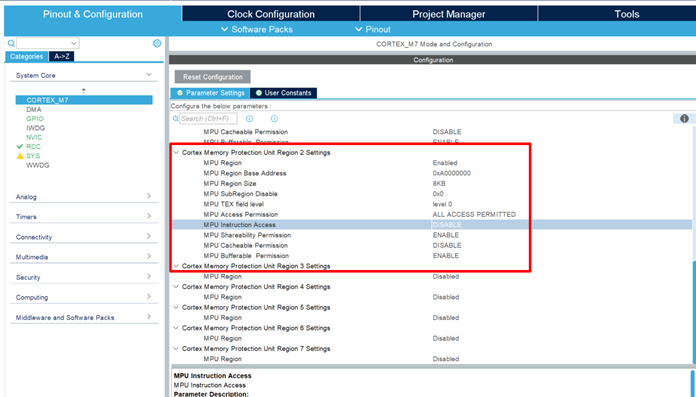 How To Configure The Fmc Peripheral To Interface A Stmicroelectronics Community