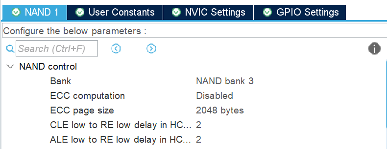 How to configure the FMC peripheral to interface a ...