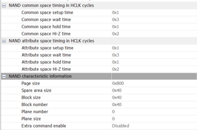 How to configure the FMC peripheral to interface a ...