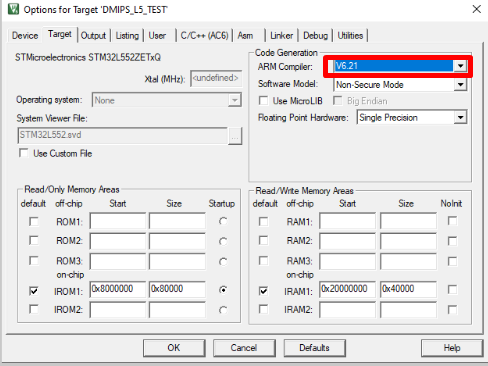 How to run a Dhrystone/DMIPS benchmark on an STM32 - STMicroelectronics Community
