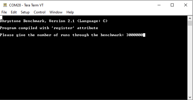 How to run a Dhrystone/DMIPS benchmark on an STM32 - STMicroelectronics Community