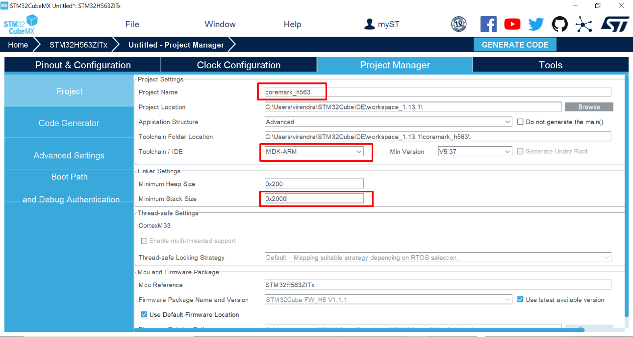 How to run a CoreMark® benchmark on an STM32 - STMicroelectronics Community