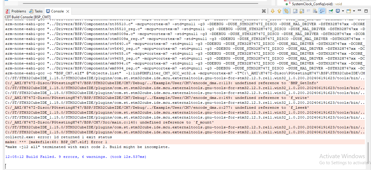 H747I-Disco Examples combination issue - Page 2 - STMicroelectronics Community