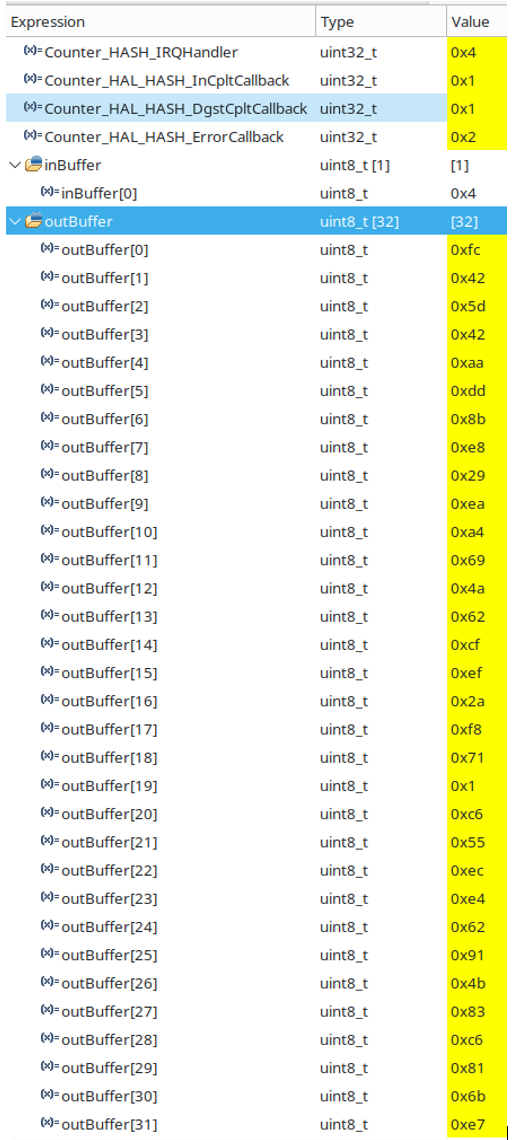 STM32H563ZI - IT based HASH HMAC calculation leads... - STMicroelectronics Community