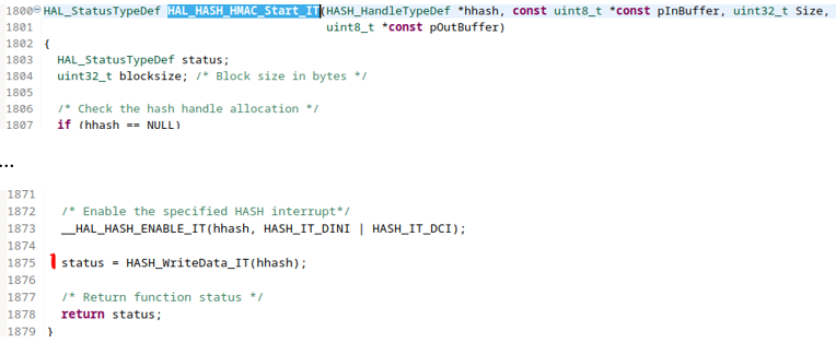 STM32H563ZI - IT based HASH HMAC calculation leads ...