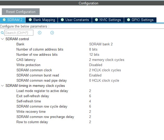 Solved Hardfault When Trying To Access Sdram On Stm32h745 Stmicroelectronics Community