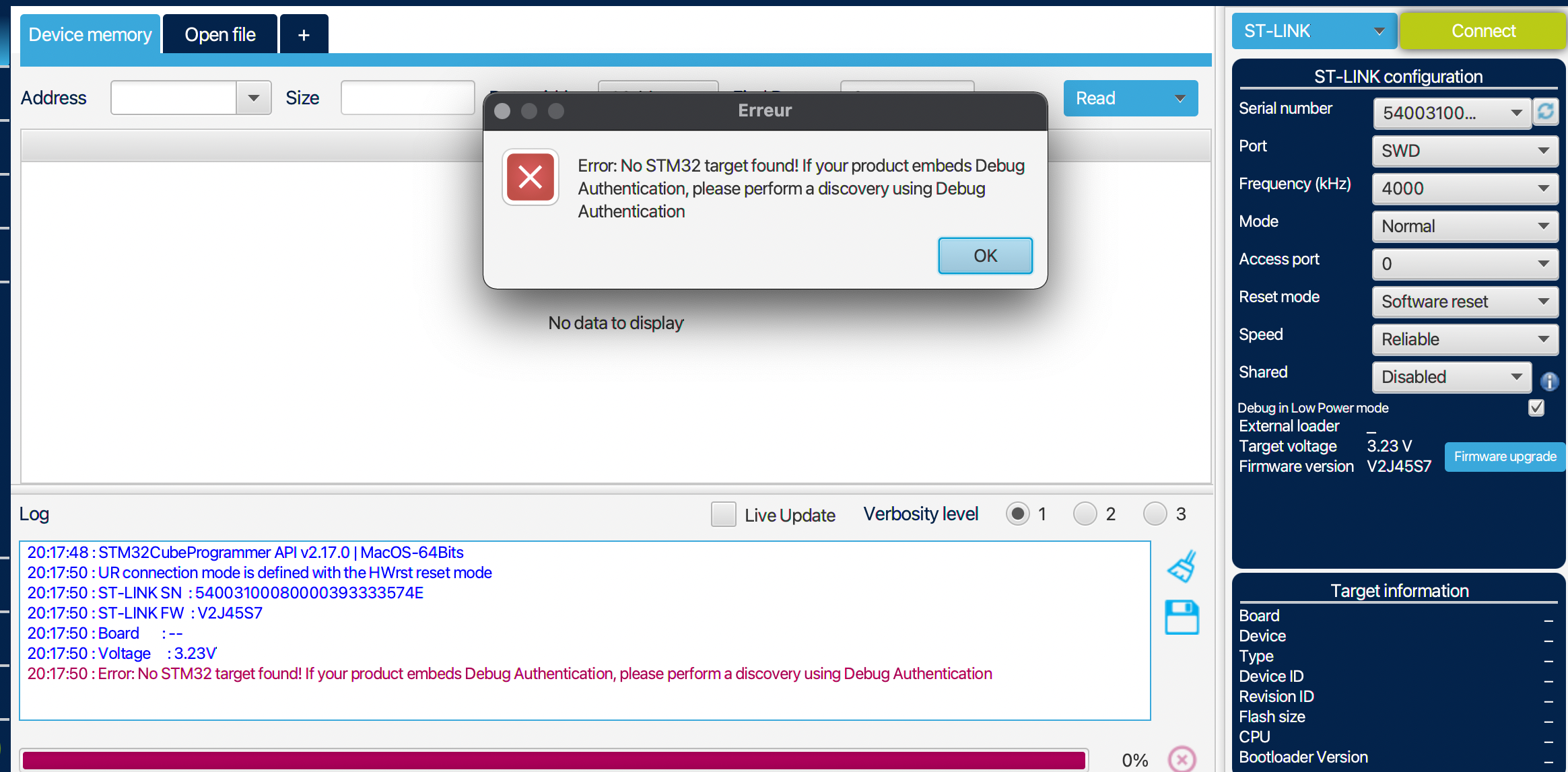 How to program WIO-5E mini (Seeed) using ST-LINK/V... - STMicroelectronics Community