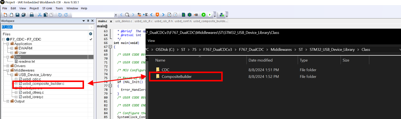 How To Implement A Dual Cdc Acm Usb Device Using T Stmicroelectronics Community
