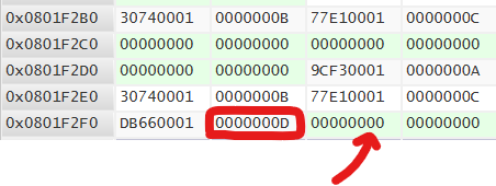 EEPROM - Reading Value from Before Reset - STMicroelectronics Community
