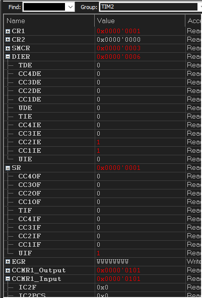 Solved Stm32f4 Timer Encoder Mode Stmicroelectronics Community 