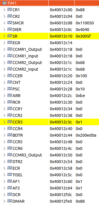 Solved: master-TIM syncs the slave-TIM's DMA data transfer... - STMicroelectronics Community