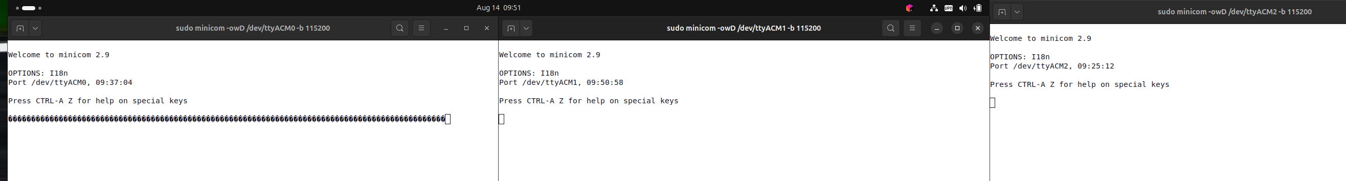 Usbx Cdc Acm Dual Composite Not Working On Stm32h7 Stmicroelectronics Community