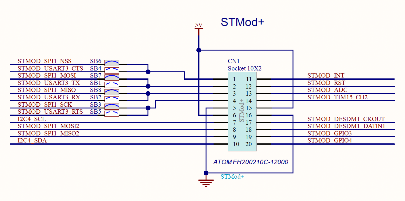 Solved: STM32L4P5G-DK + STMod+ (MB1280) + WRL-17146 - STMicroelectronics Community